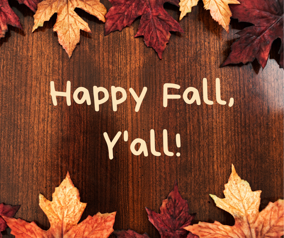 Happy Fall, Y’all! | Marie Whittaker